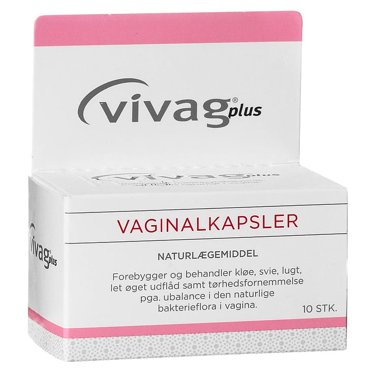 Køb Vaginalkapsler 10 stk fra Vivag - Matas