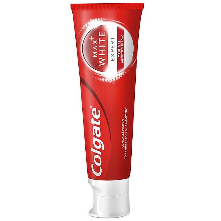 Køb Colgate tandpasta Expert White 75 ml - Matas