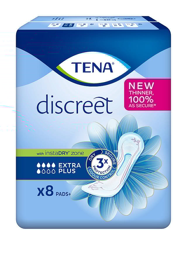 Køb Tena Lady Discreet Extra Plus 8 stk ers 638317 - Matas