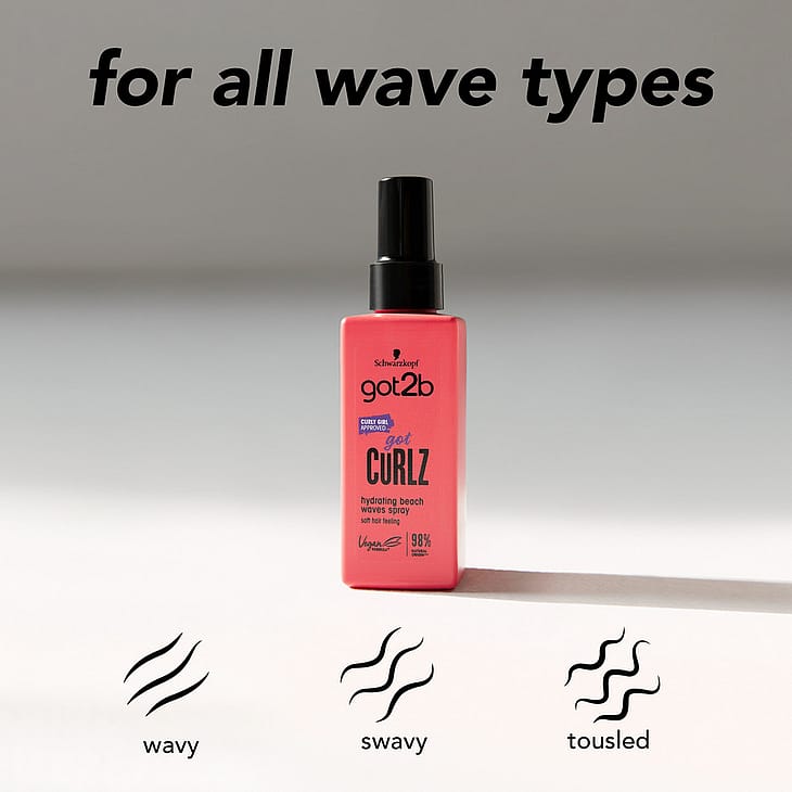 Køb got2b Curlz Beach Wave Spray - Matas