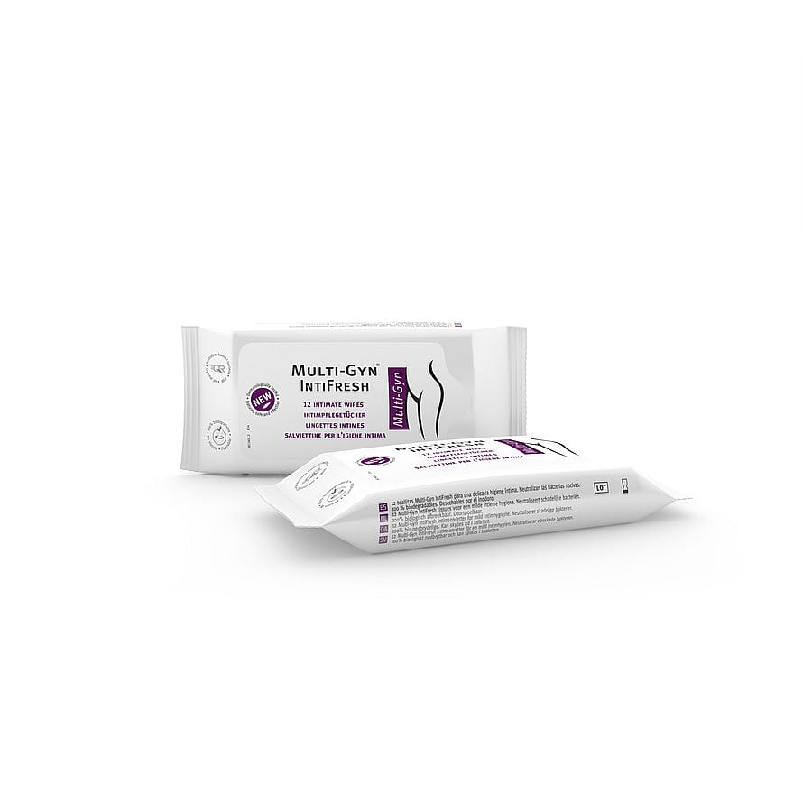 Køb Multi-Gyn IntiFresh Intimservietter 12 stk. - Matas