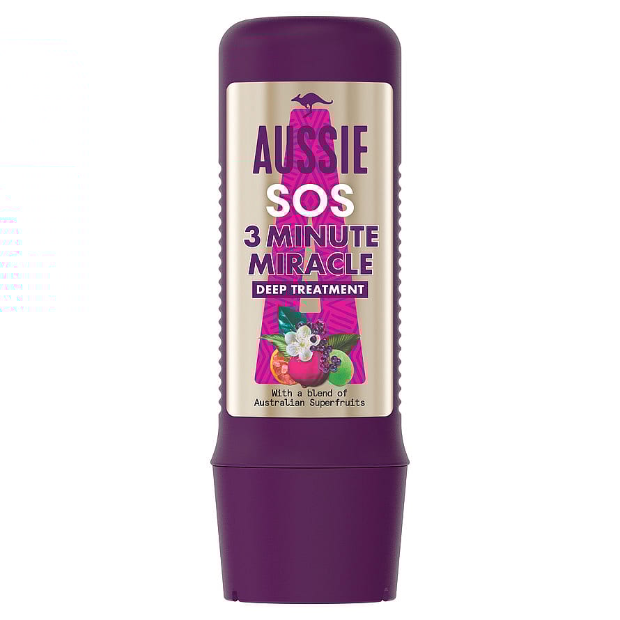 Køb Aussie Sos 3 Minute Miracle Treatment 225 Ml Matas