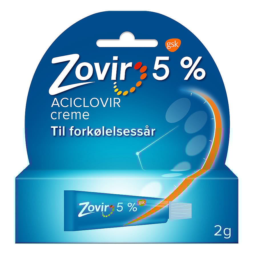 Køb Zovir 5% tube 2 gr - Matas