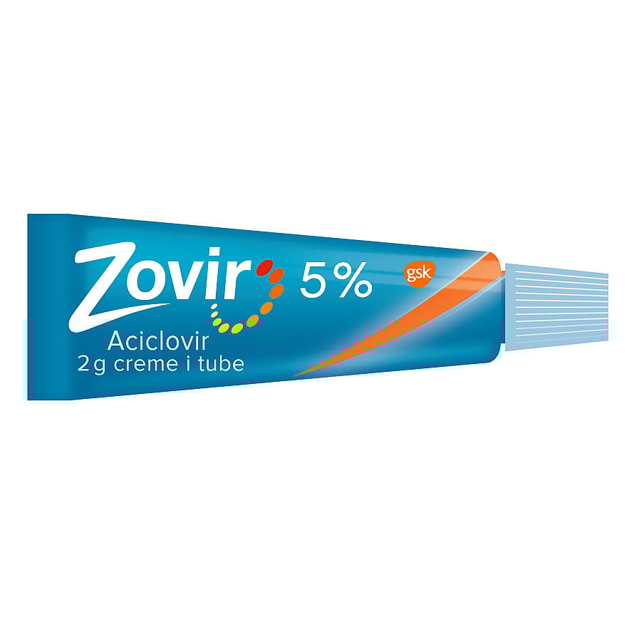 Køb Zovir 5% tube 2 gr - Matas