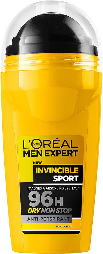 Køb Men Exp. Invincible Sport Roll-On Deodorant 50 ml (W) - Matas