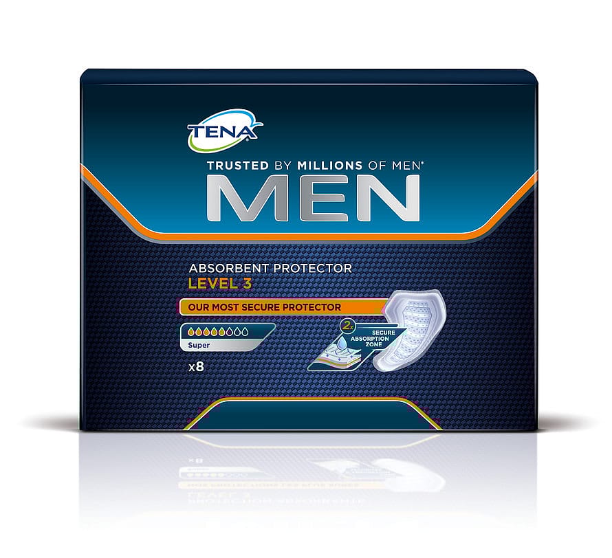 Køb Tena MEN Level 3 Super 8 stk (web) - Matas