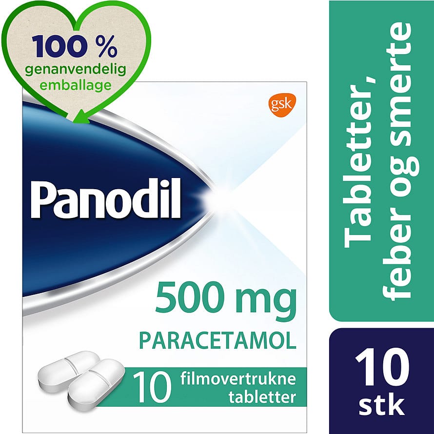 Køb Panodil 500 mg 10 tabl. - Matas