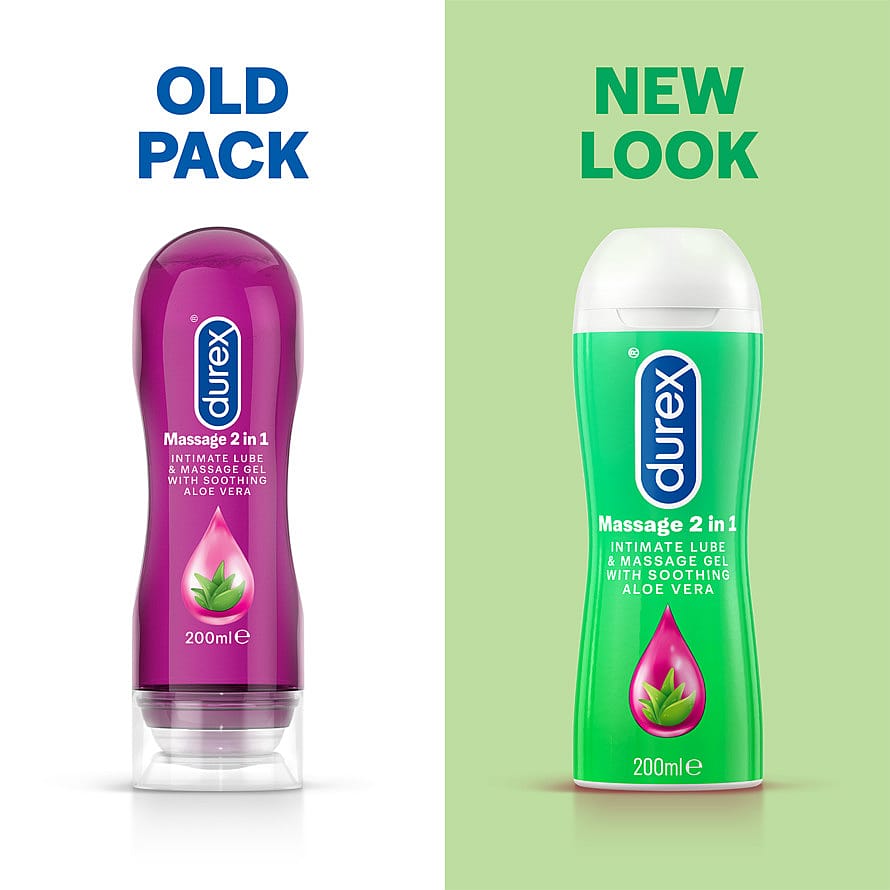Køb Durex Play Massage 2i1 Aloe Vera 200 ml - Matas