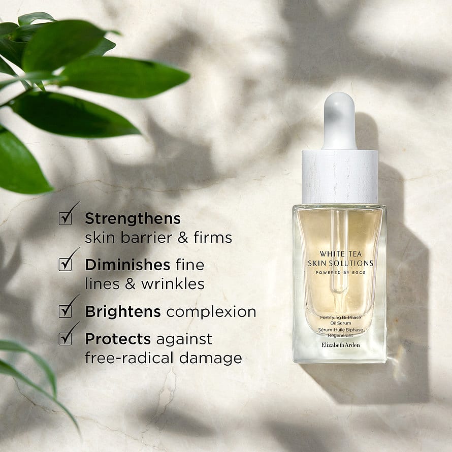 Køb White Tea Skin Solutions Bi-phase Oil Serum - Matas