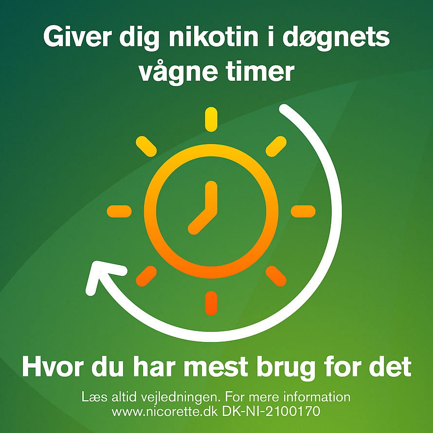 Køb Nicorette® Plaster 25 mg 14 stk - Matas