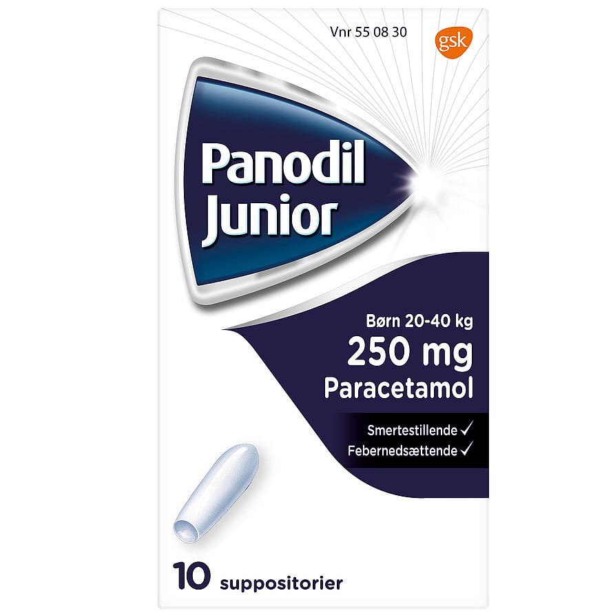 Køb Panodil Junior suppositorier 250 mg 10 stk. - Matas