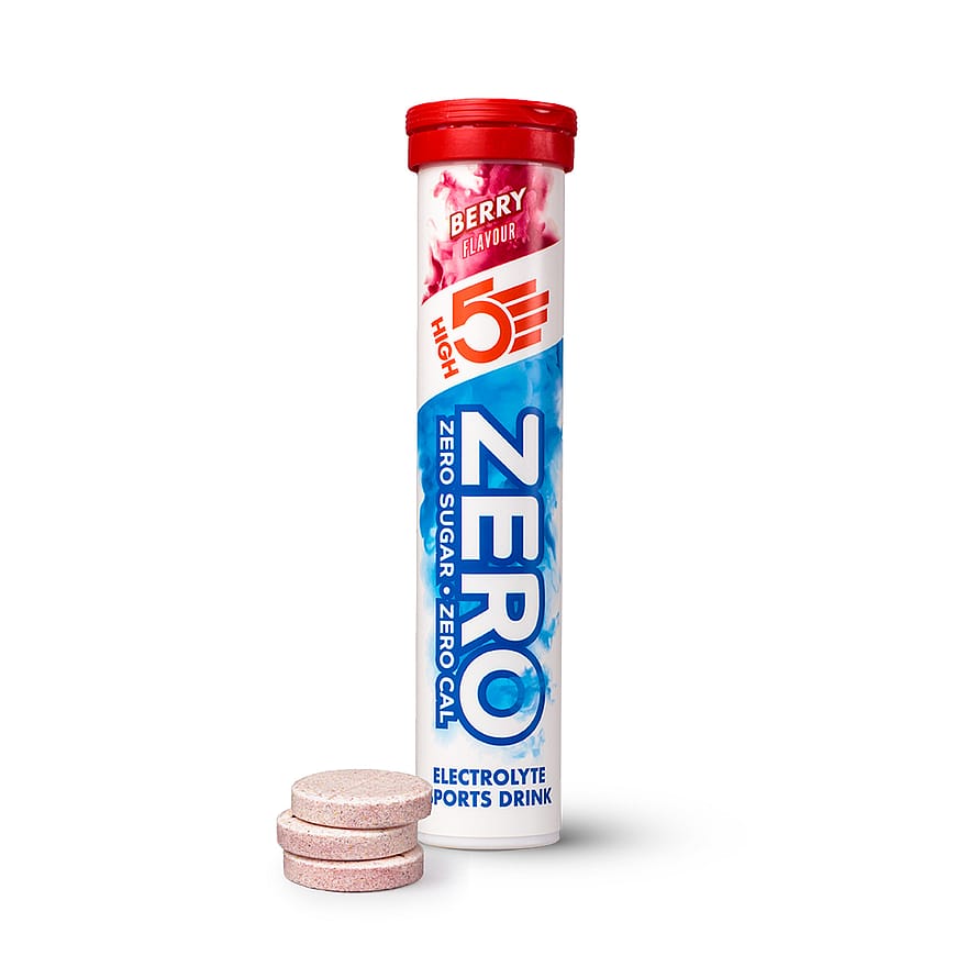 Køb ZERO Elektrolytdrik Berry 20 stk. fra High5 - Matas