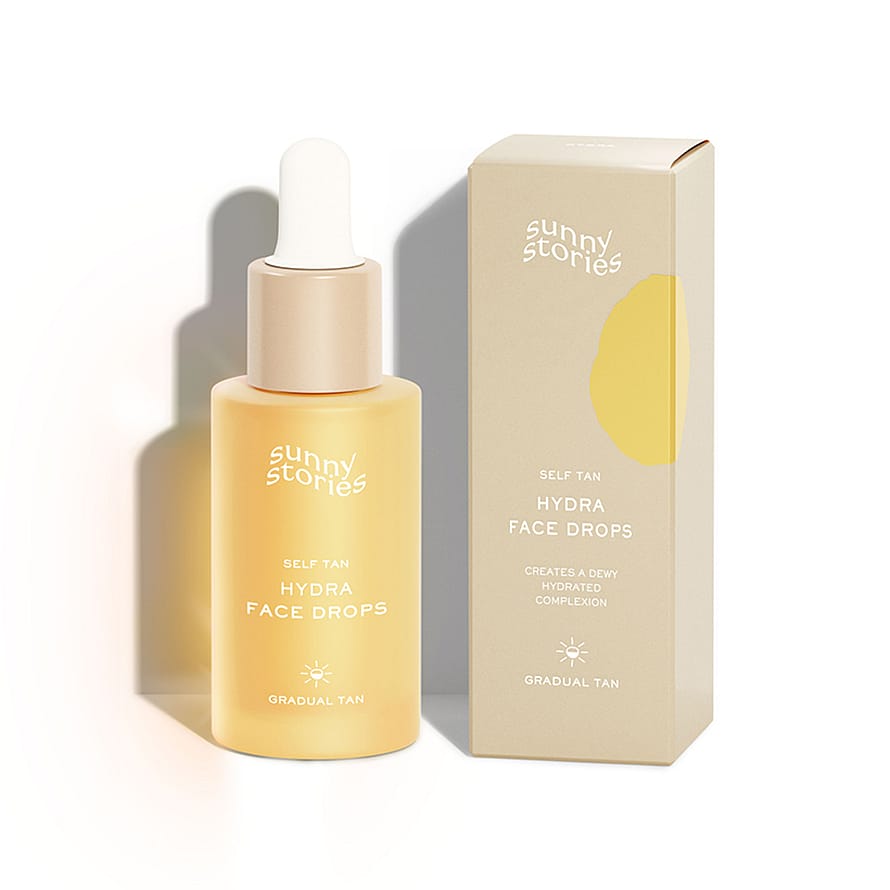 Köp Self Tan Hydra Face Drops Gradual Tan 30 ml - Sunny Stories - KICKS