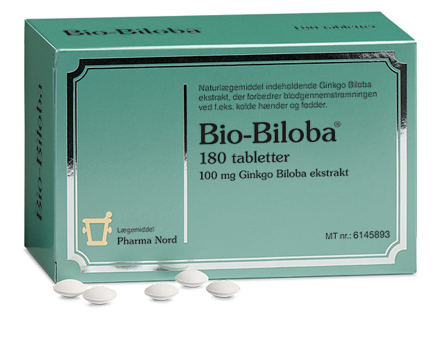 Køb Bio-Biloba 180 tabl. fra Pharma Nord - Matas