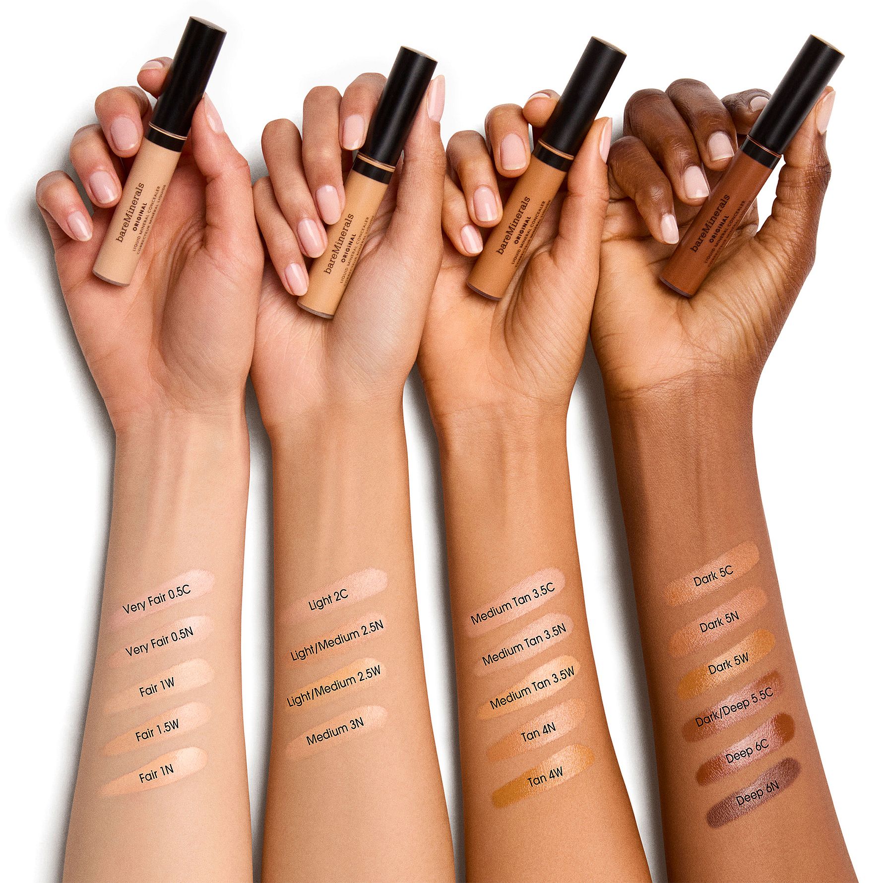 Køb Original Liquid Creamy Concealer Medium Tan 3.5N fra bareMinerals ...
