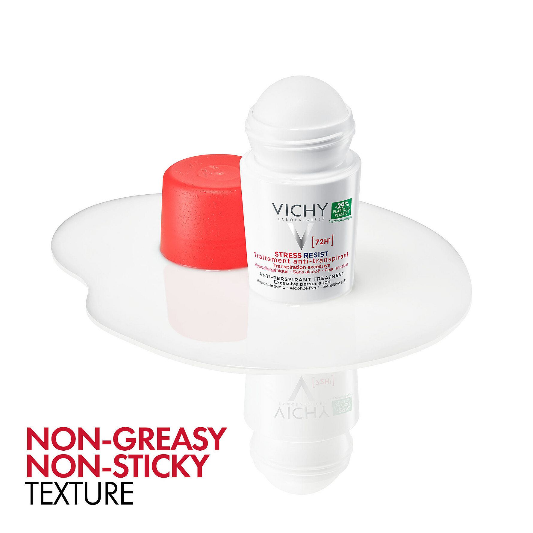 Køb Stress Resist Antiperspirant Deodorant Roll-On 72T 50 ml fra Vichy ...