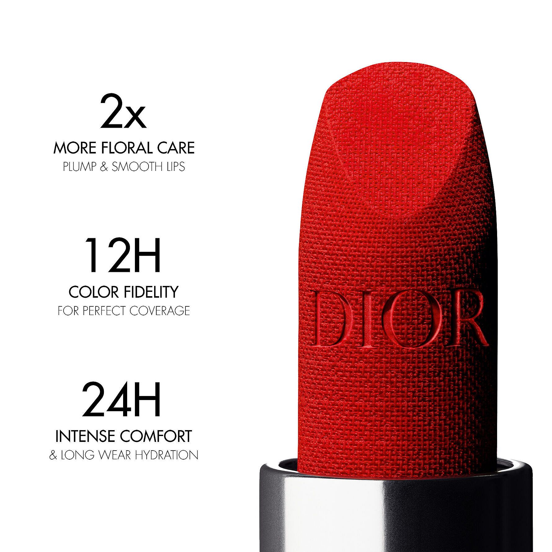 Osta Rouge Dior Couture Colour Refillable Lipstick 028 Actrice - DIOR ...