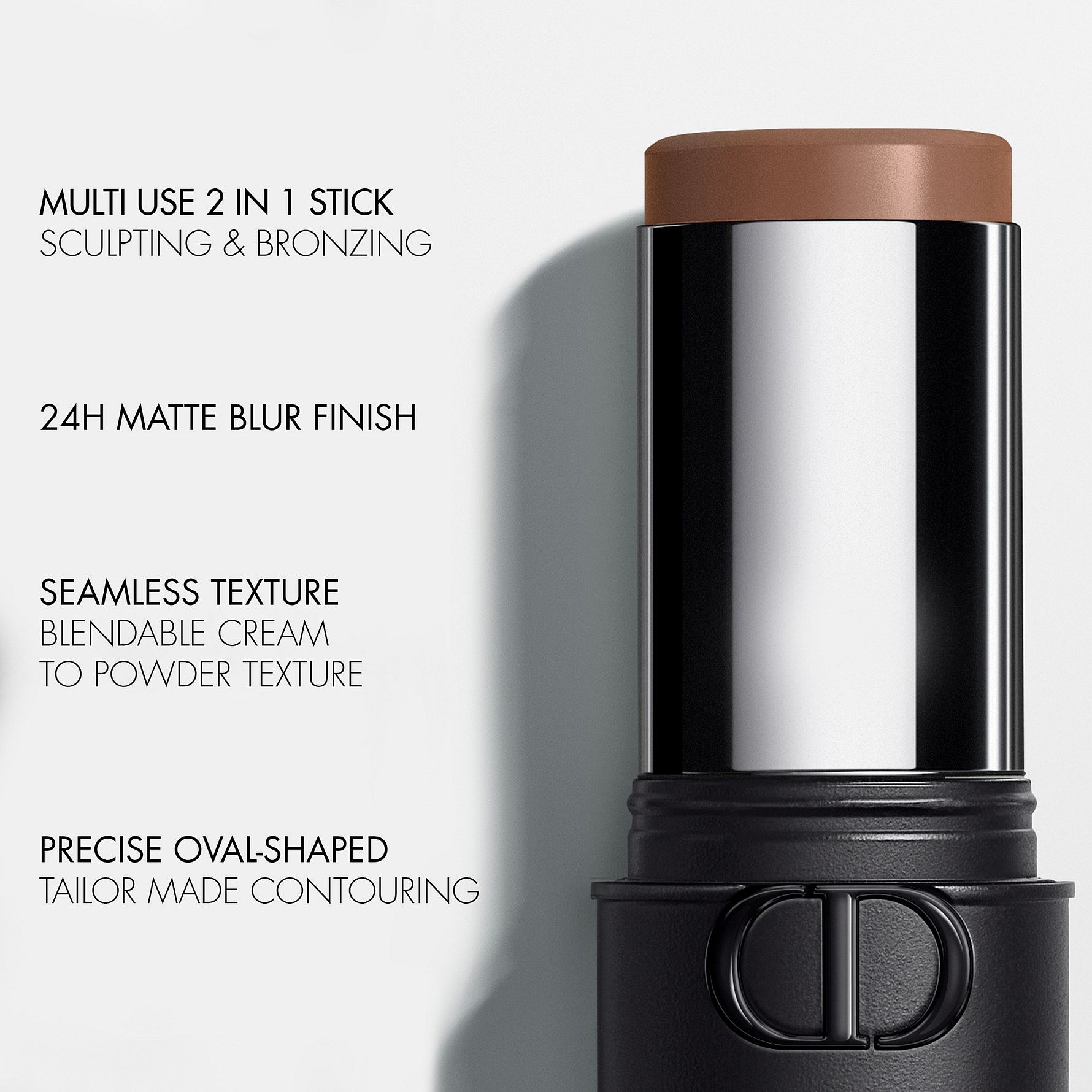 Køb Dior Forever Skin Contour Sculpting and Bronzing Face Stick 02 Tan ...