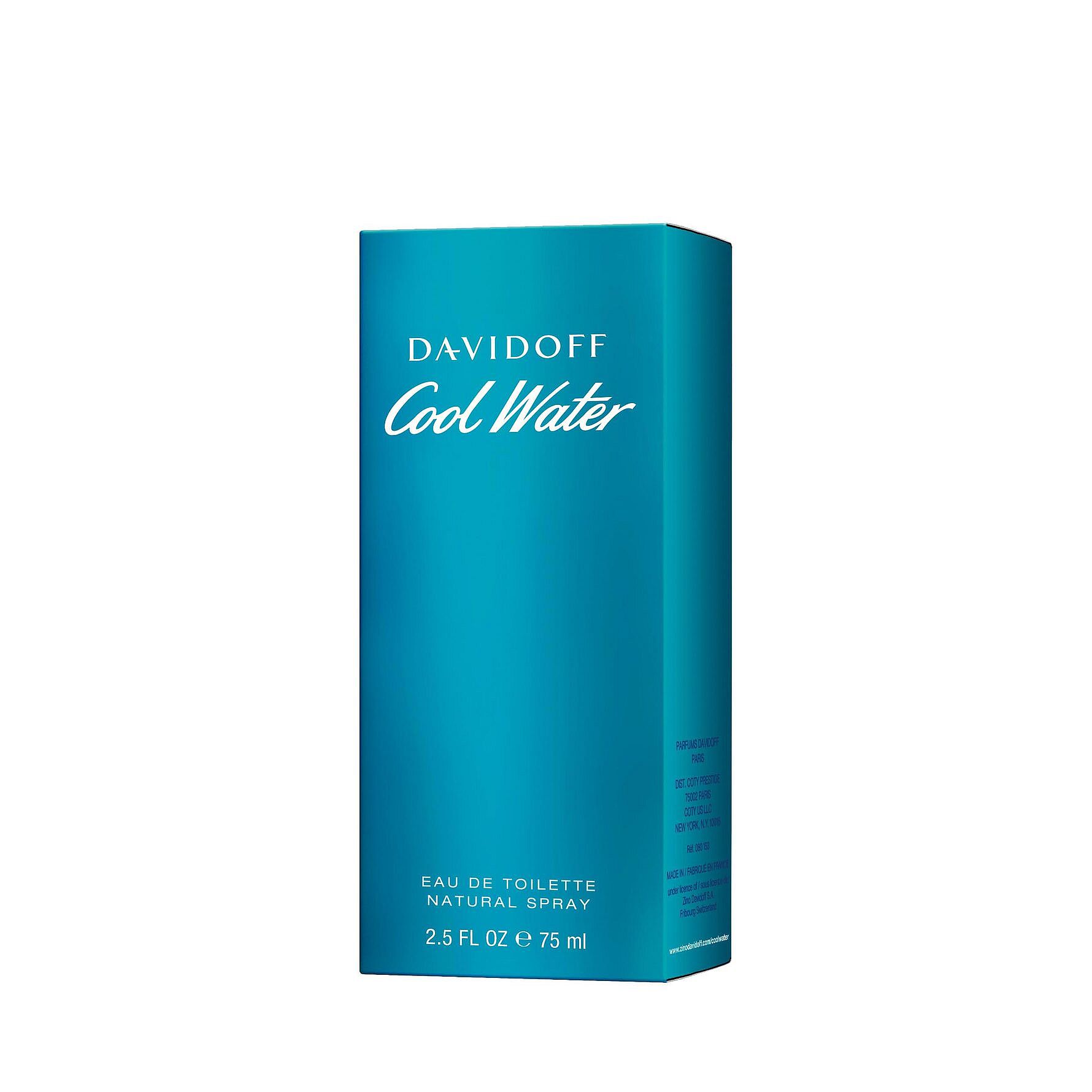 Køb Cool Water Eau de Toilette for Men 75 ml fra Davidoff - Matas