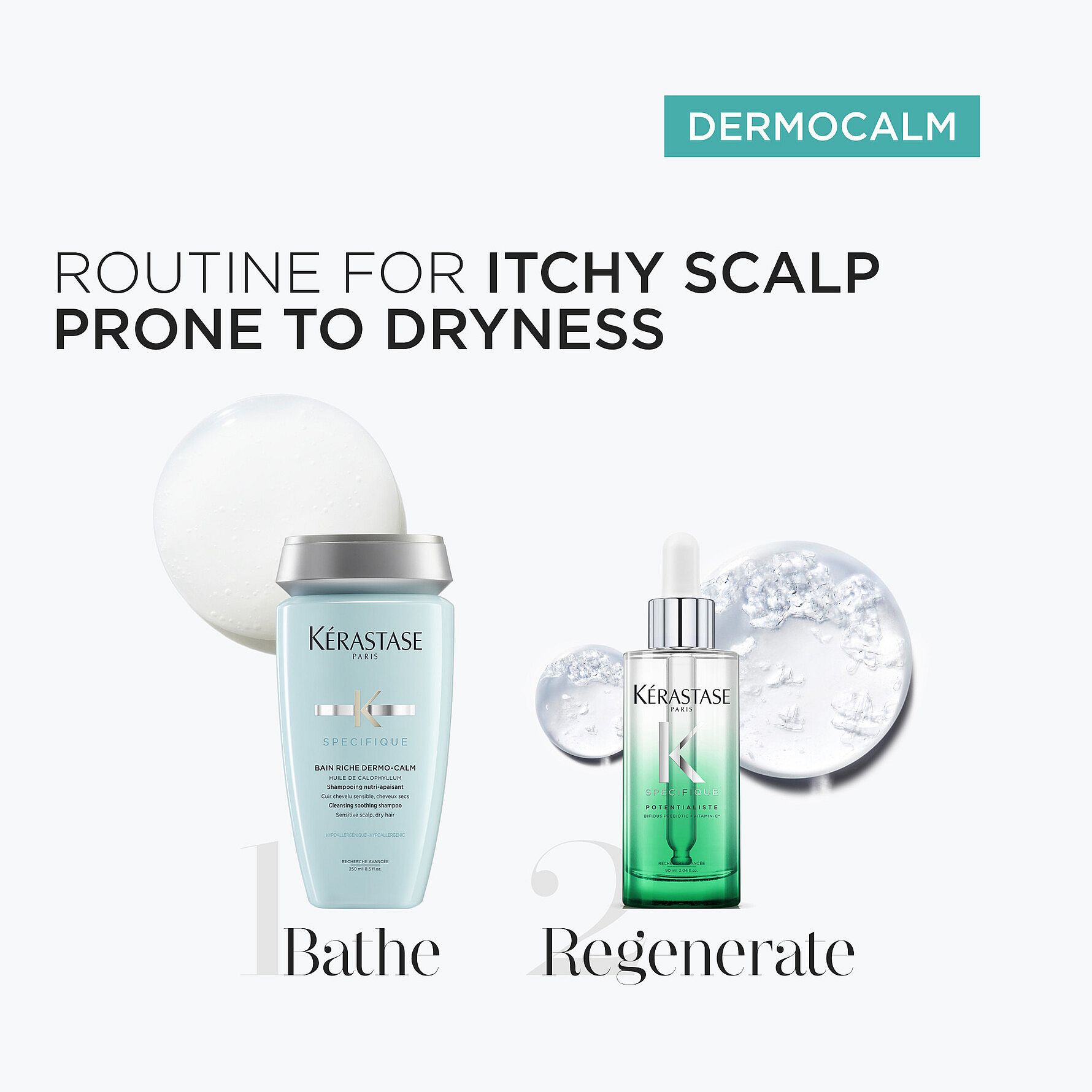 Køb Spécifique Bain Riche Dermocalm Shampoo 250 ml fra KÉRASTASE - Matas