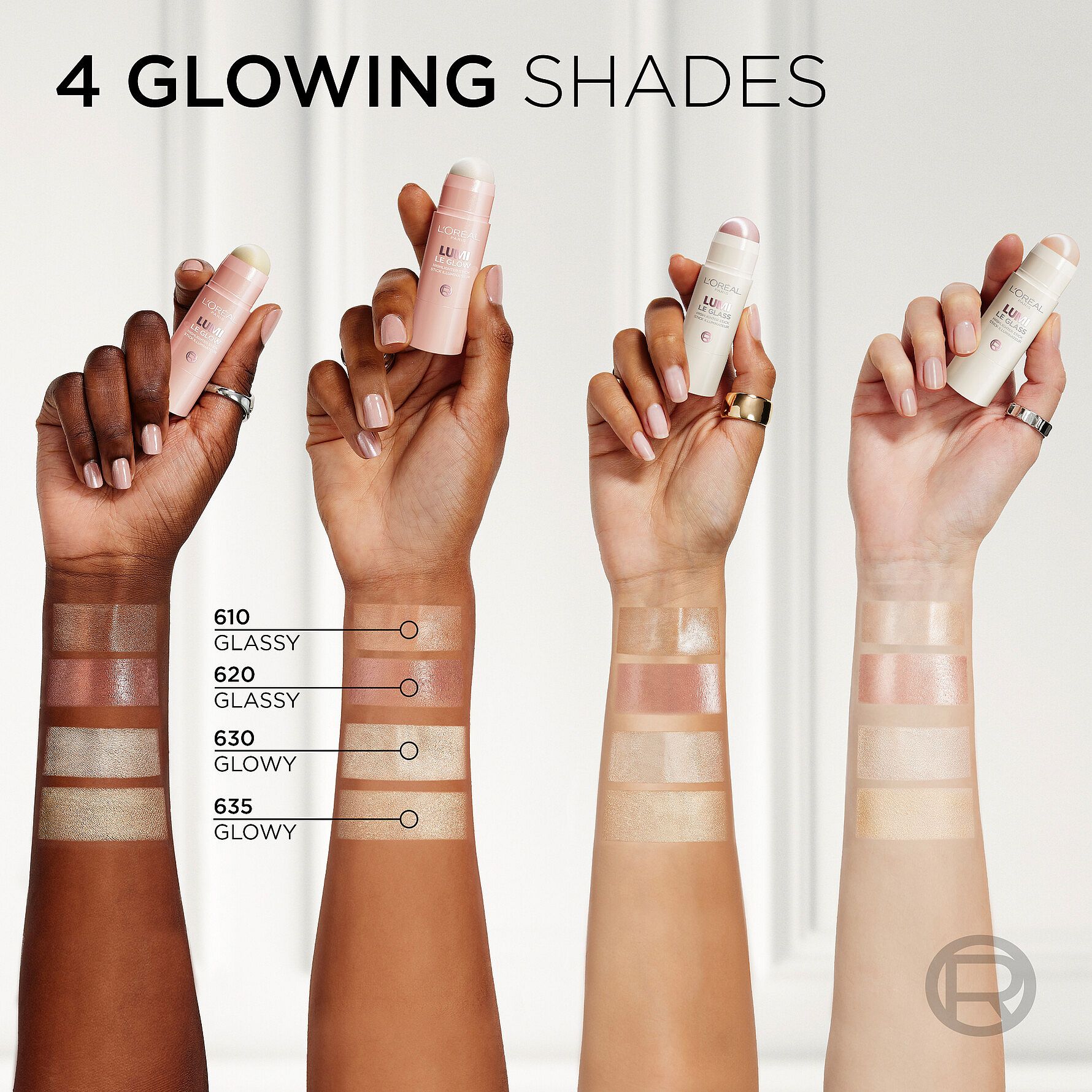 Køb Lumi Le Glass Highlighter Stick 635 Glowy Golden Couture fra L ...