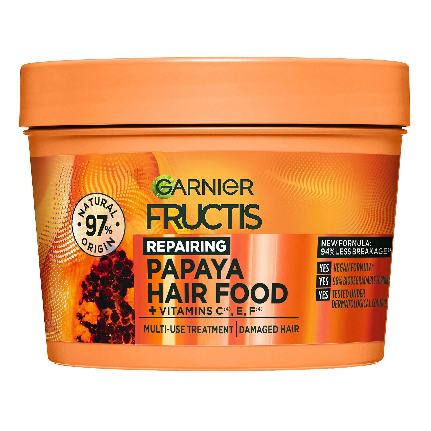 Køb Hair Food Papaya Mask 400 ml fra Garnier - Matas
