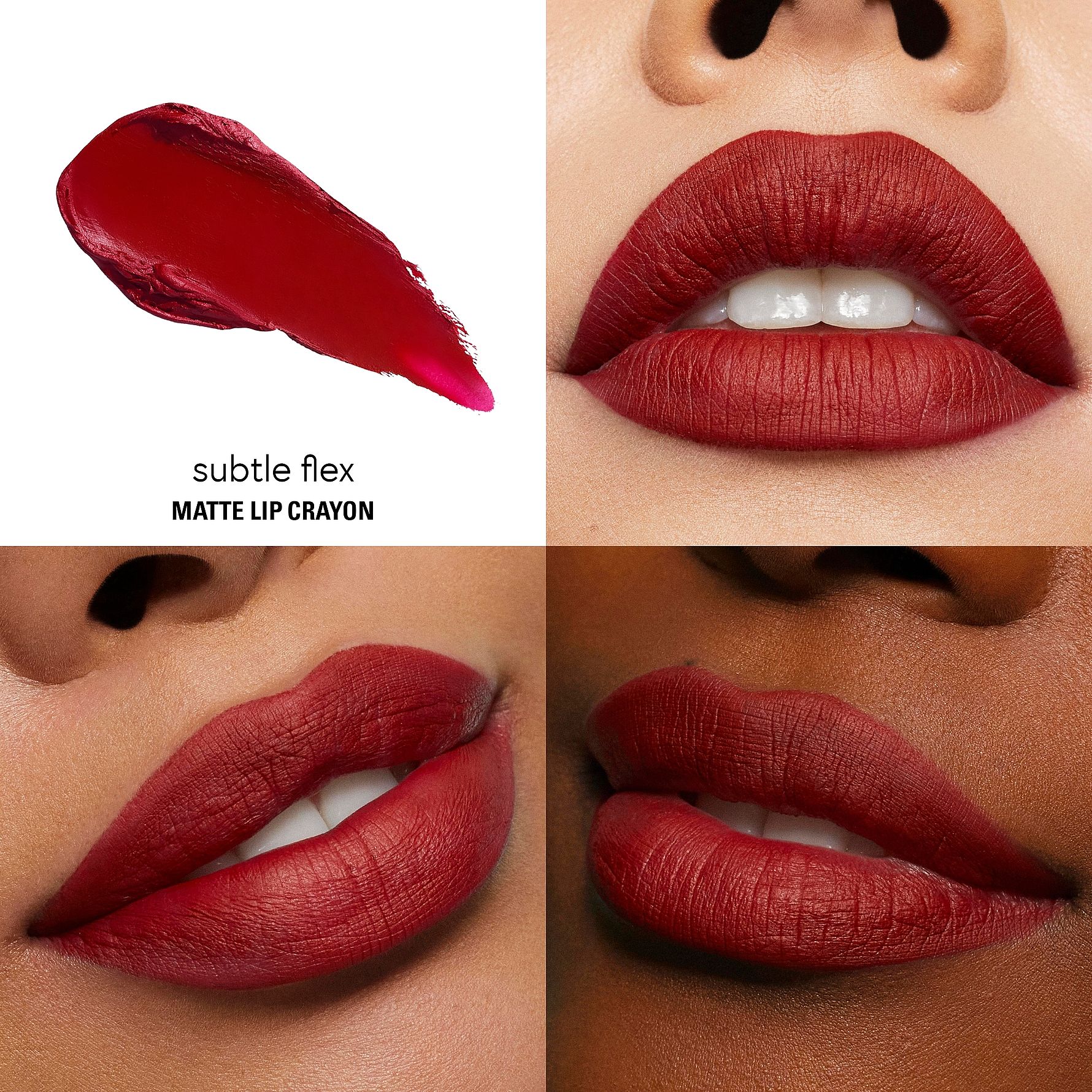 Køb Matte Lip Crayon 421 Subtle Flex fra Kylie Cosmetics - Matas