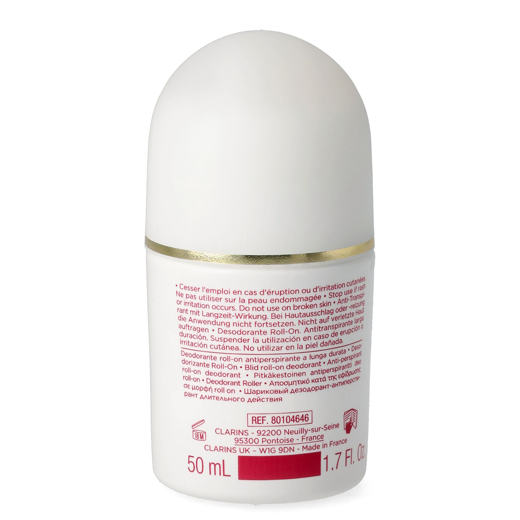 Køb Gentle Care Deo Roll-On 50 ml fra Clarins - Matas