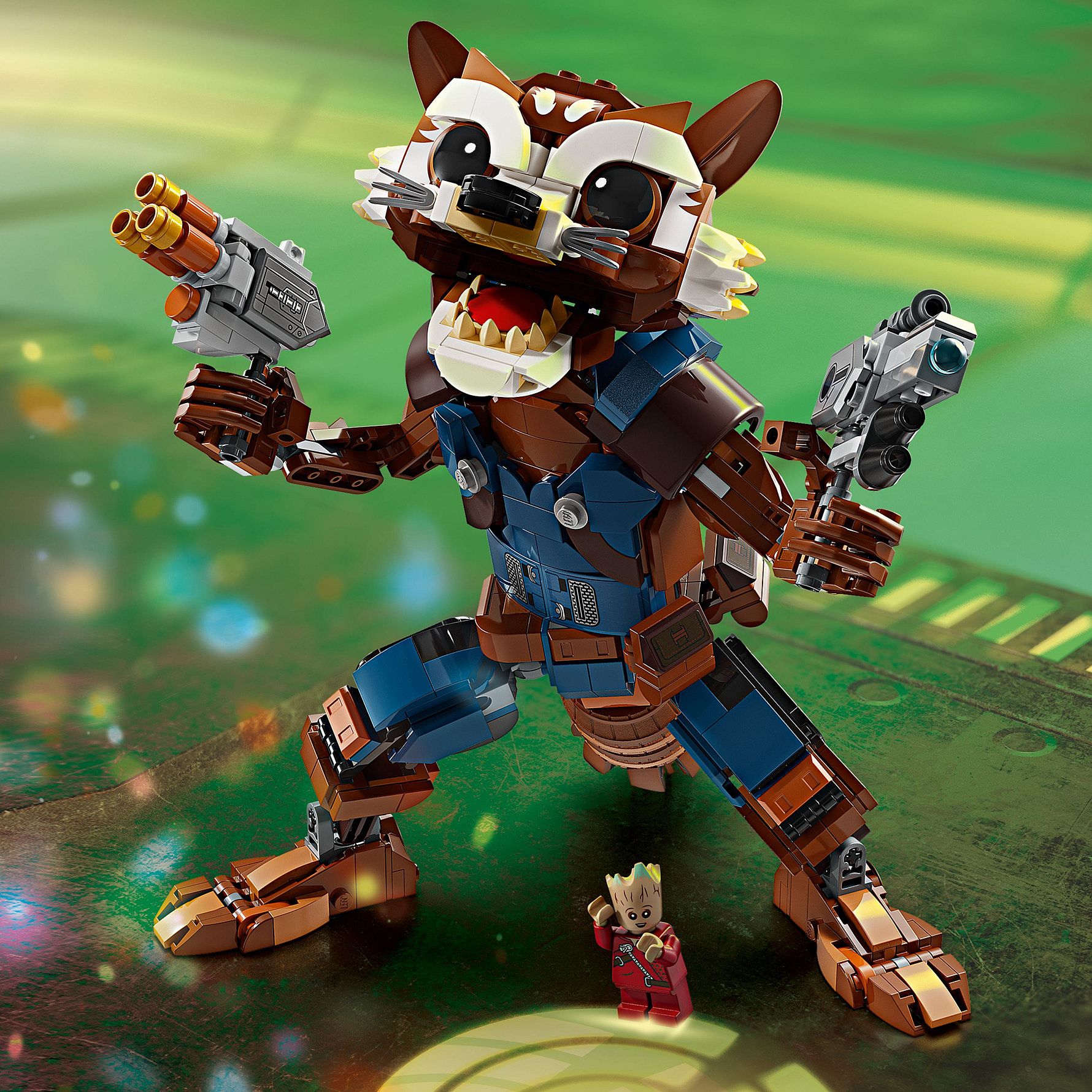 Køb Marvel Rocket og Baby Groot fra Lego - Matas