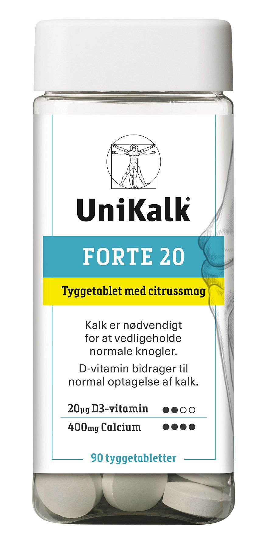Køb Forte 20 fra Unikalk - Matas
