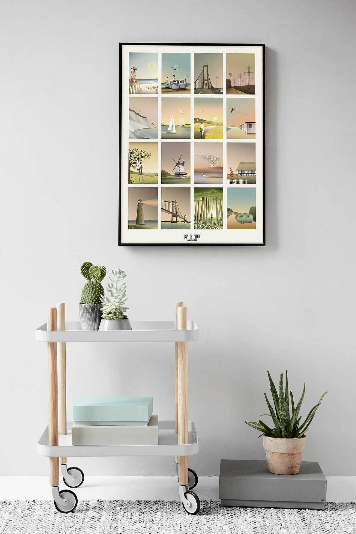 Køb Plakat 'Danmarksmotiver' 30 x 40 cm fra ViSSEVASSE - Matas