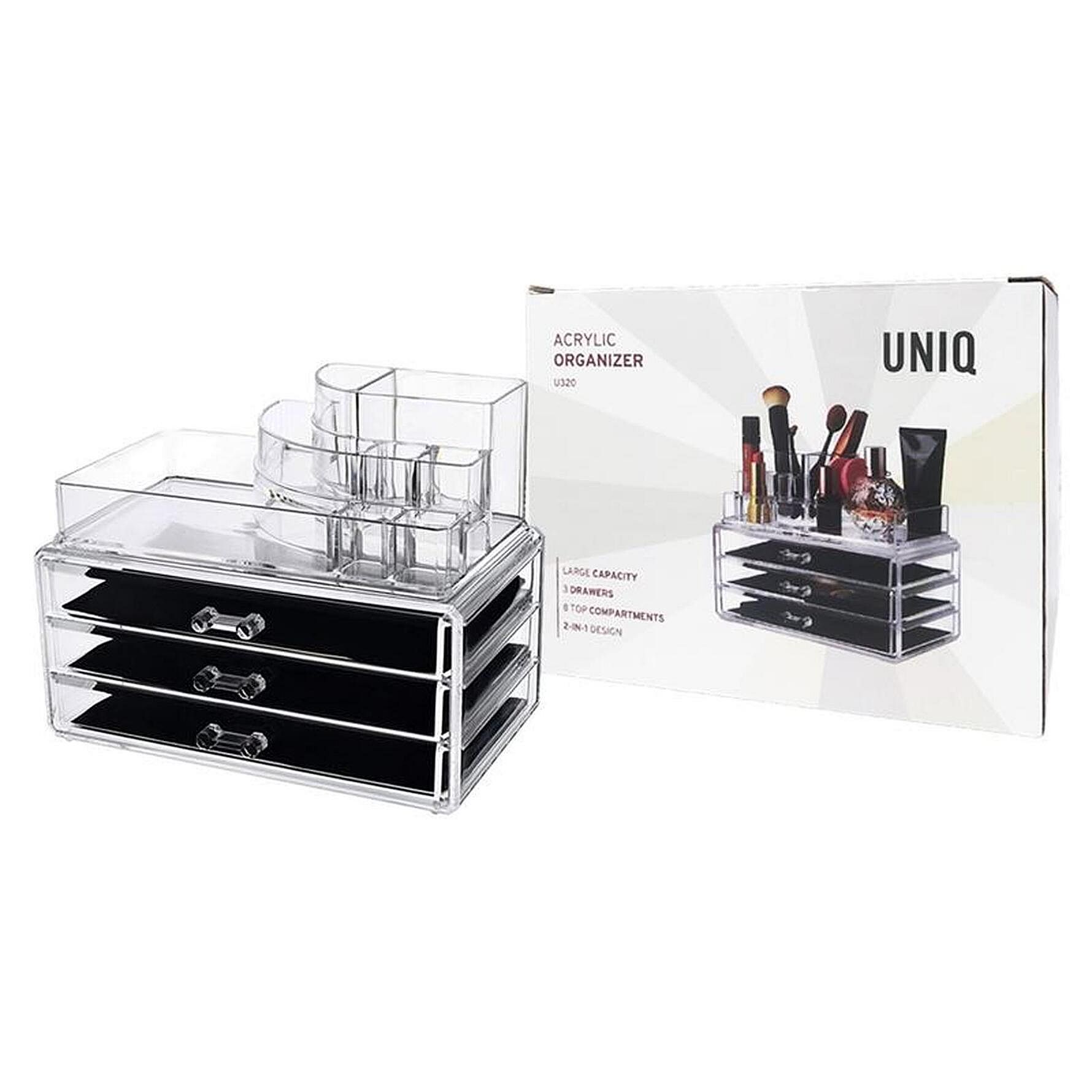 Køb Makeup Organizer Transparent fra UNIQ - Matas