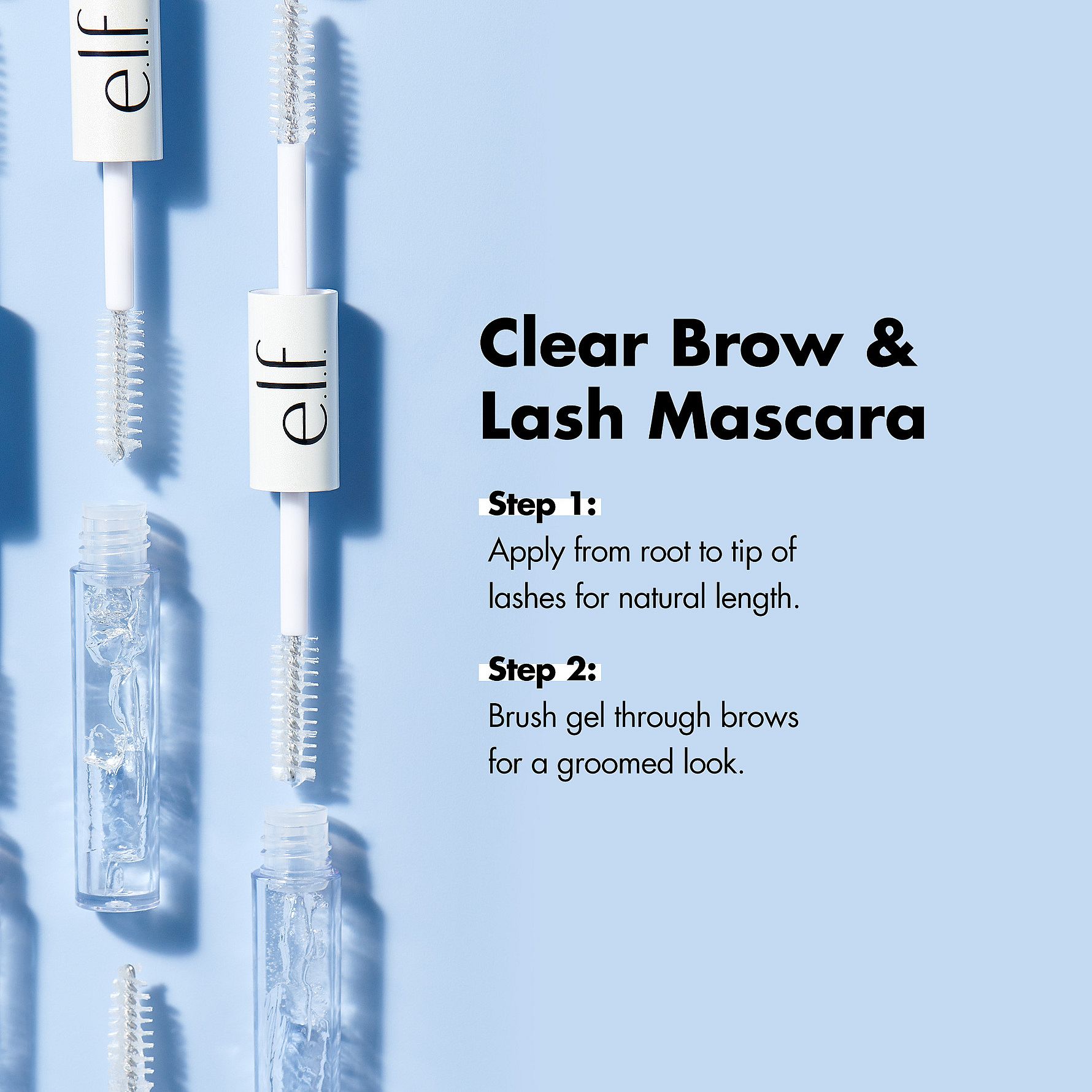 Køb Brow & Lash Mascara Clear fra e.l.f. - Matas