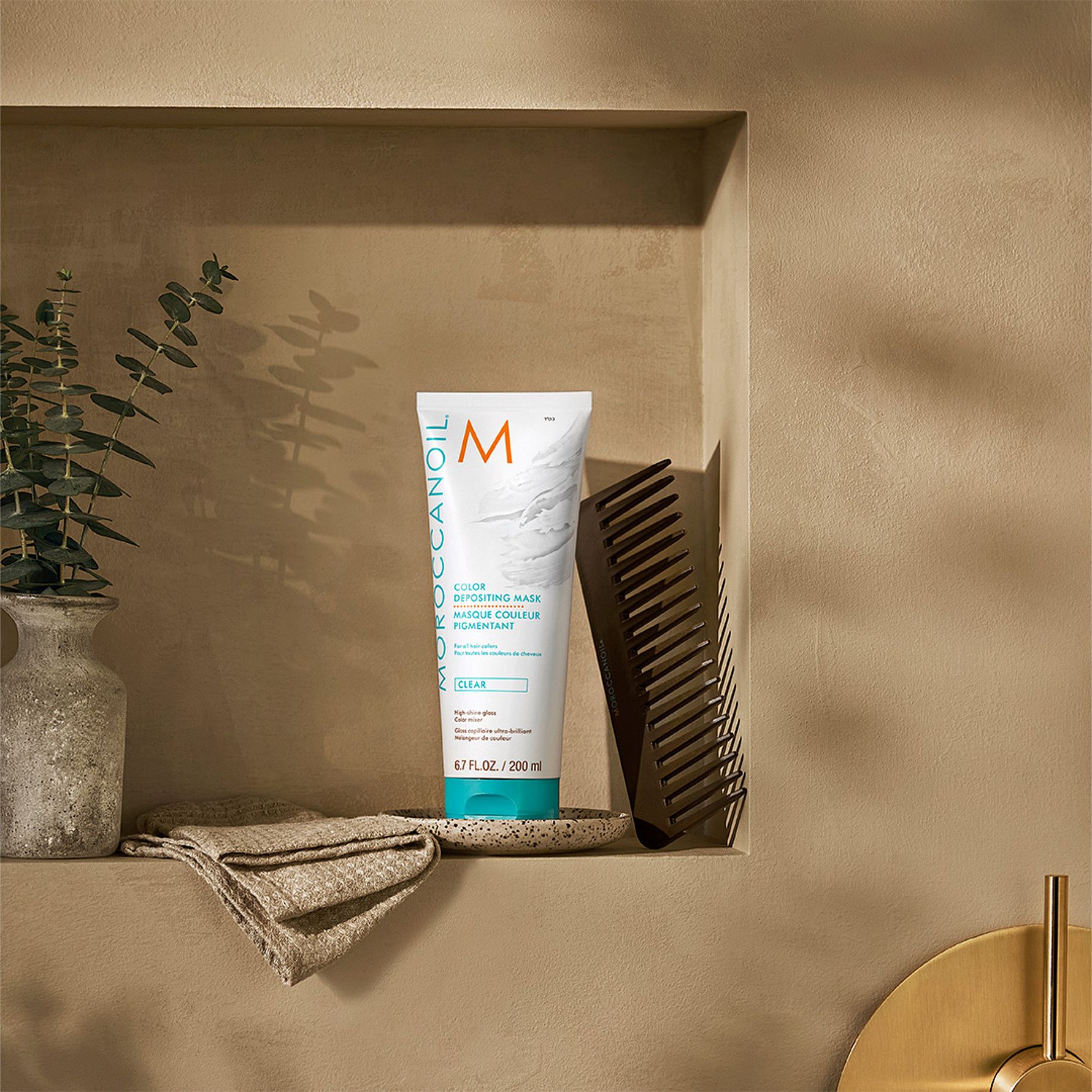 Køb Clear Color Depositing Mask 30 ml fra Moroccanoil - Matas