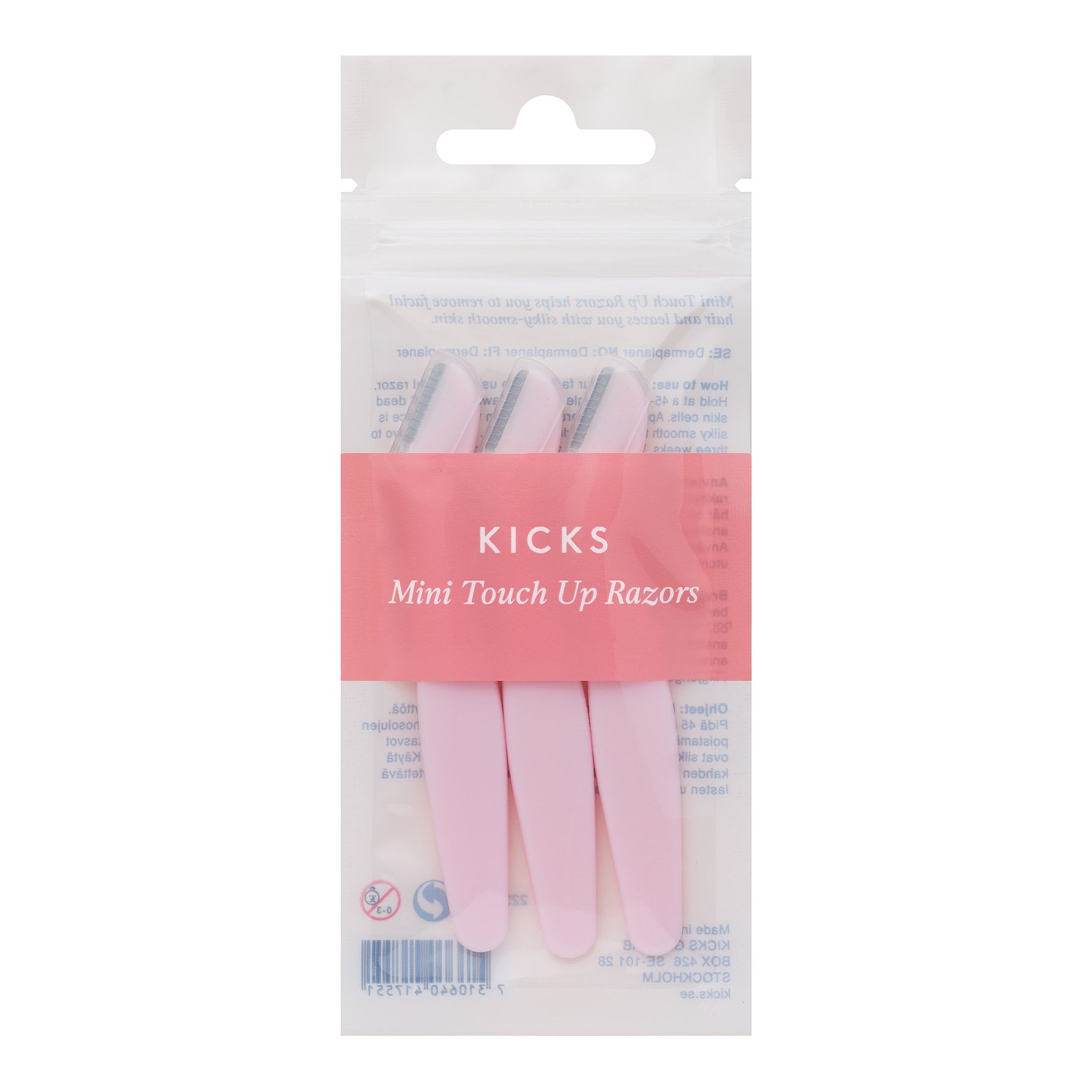 Osta Mini Touch-Up Razors 3 Pack - KICKS Beauty - KICKS