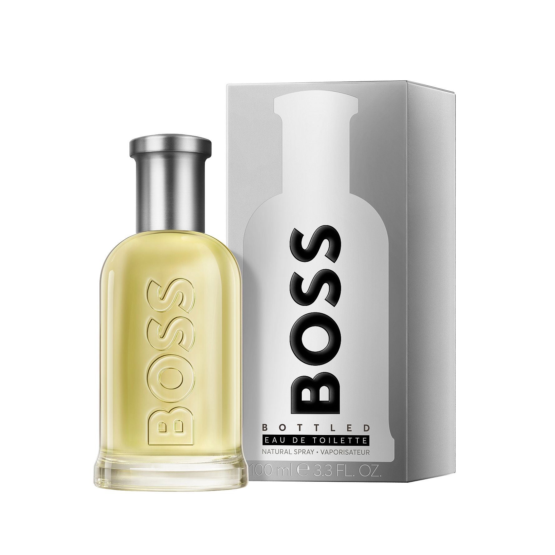 Køb Bottled Eau de Toilette for Men 100 ml fra Hugo Boss - Matas