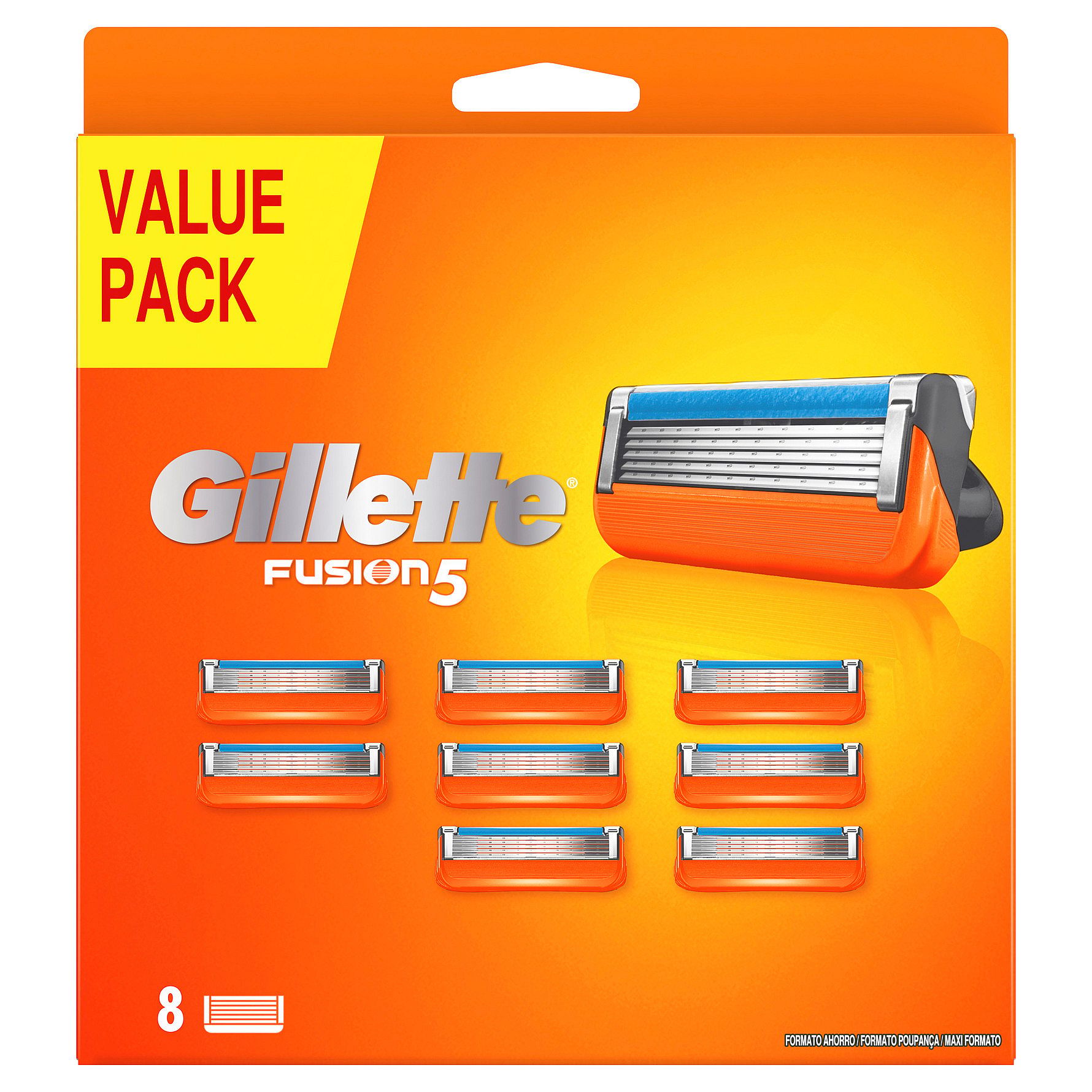 Køb Fusion5 Barberblade 8 stk. fra Gillette - Matas