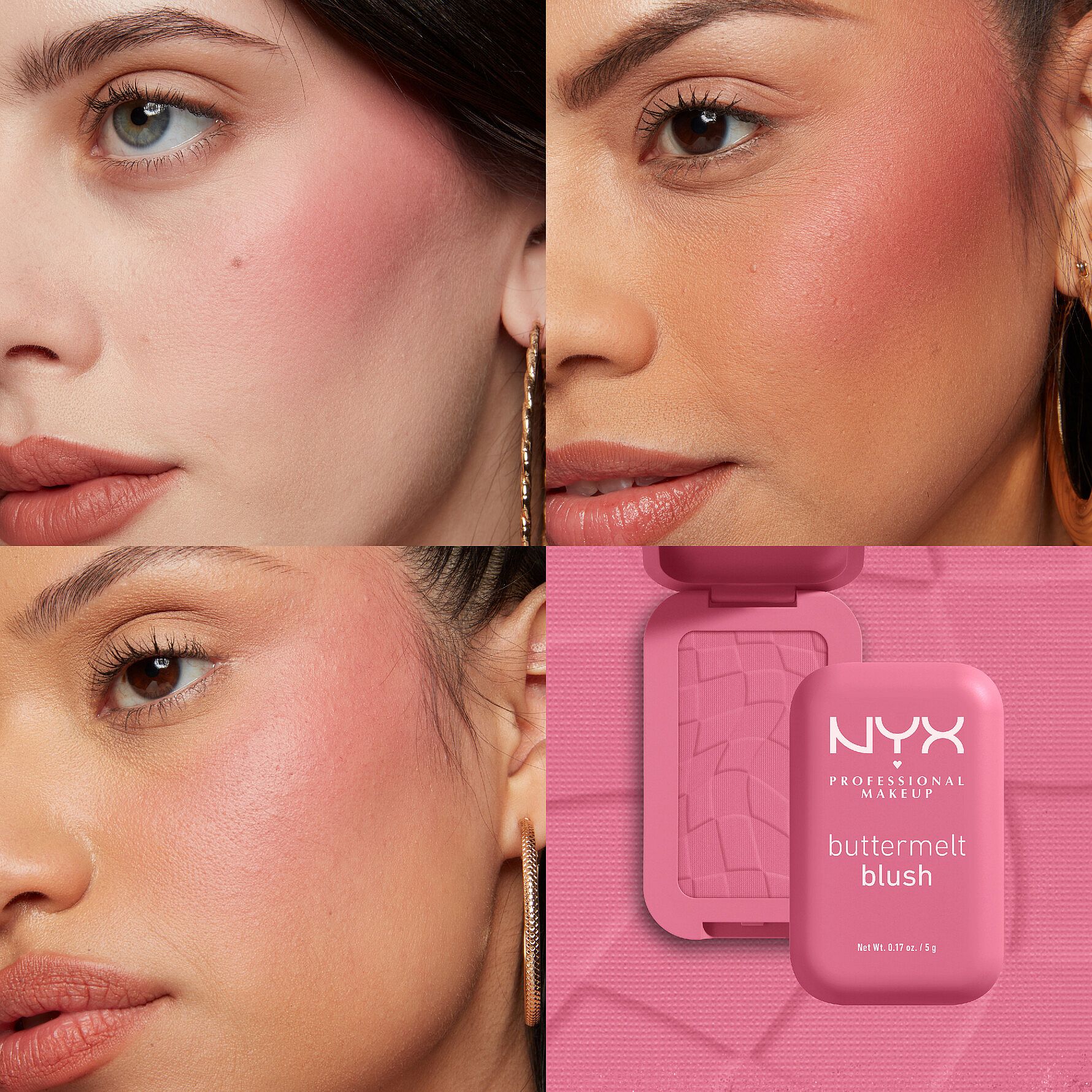 Köp Buttermelt Blush For The Butta - NYX PROFESSIONAL MAKEUP - KICKS