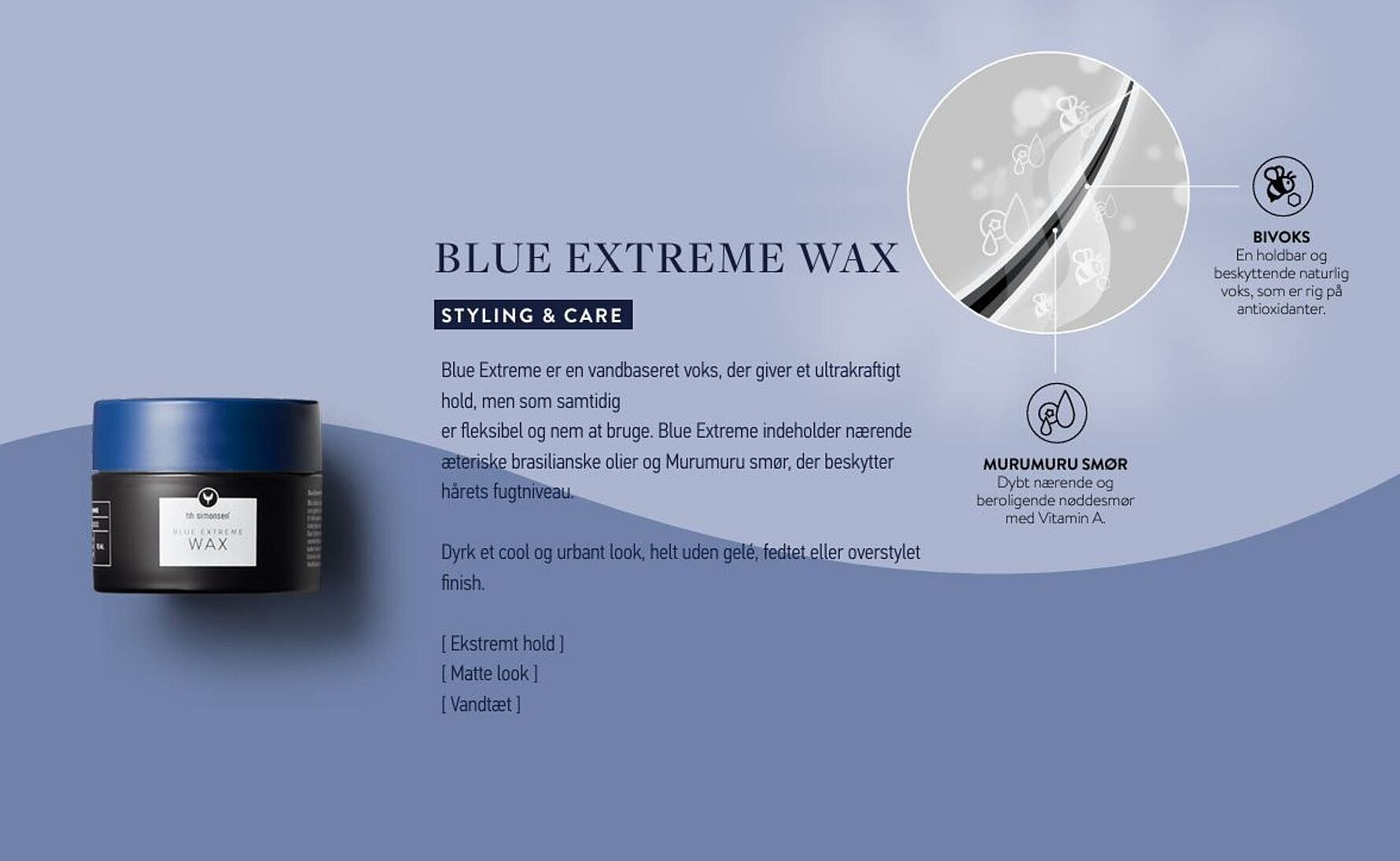 Køb Blue Extreme 90 ml fra HH Simonsen - Matas