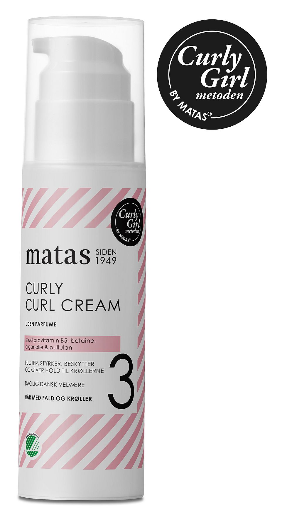 Køb Curly Curl Cream Uden Parfume 150 ml fra Matas Striber - Matas