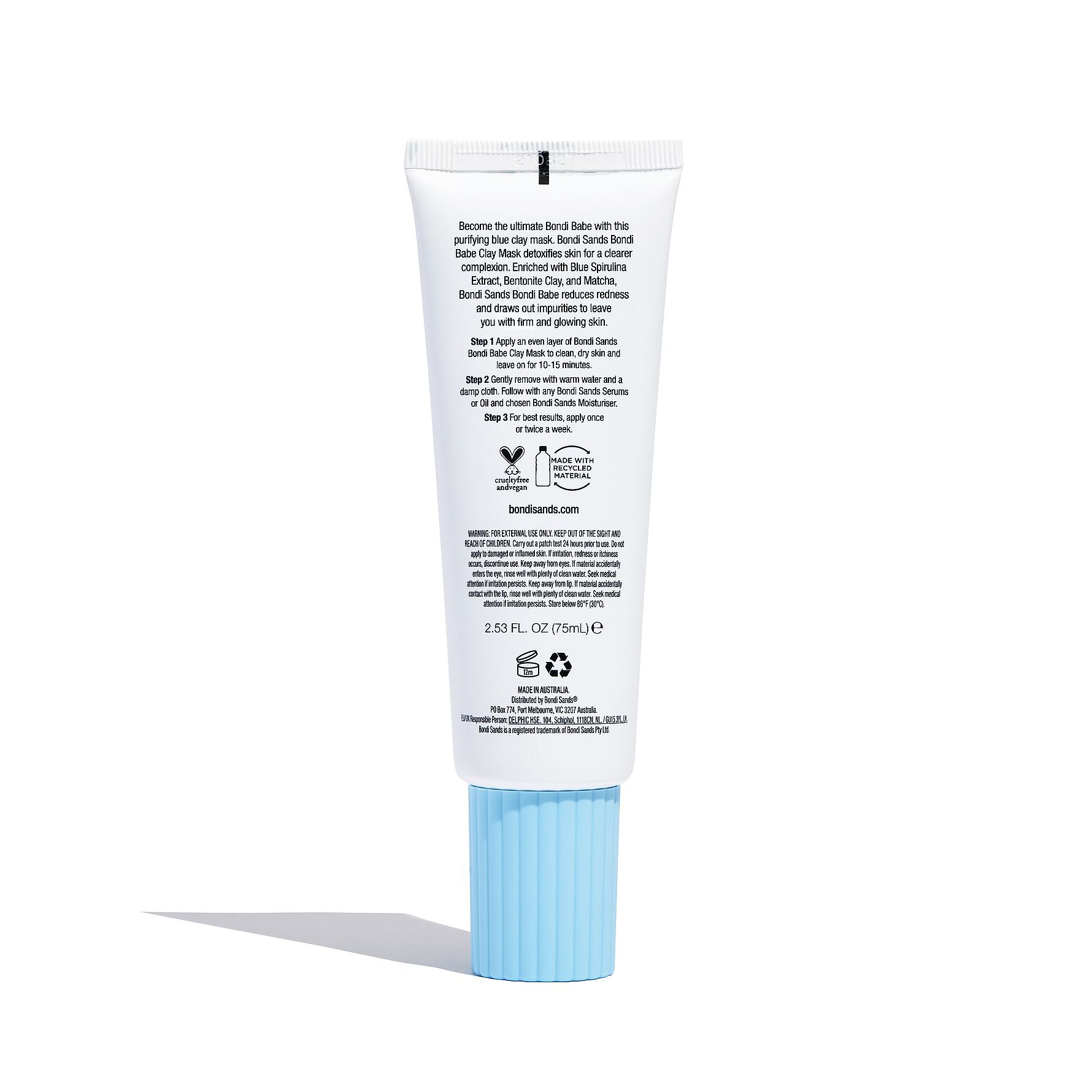 Køb Bondi Babe Clay Mask 75 ml fra Bondi Sands - Matas
