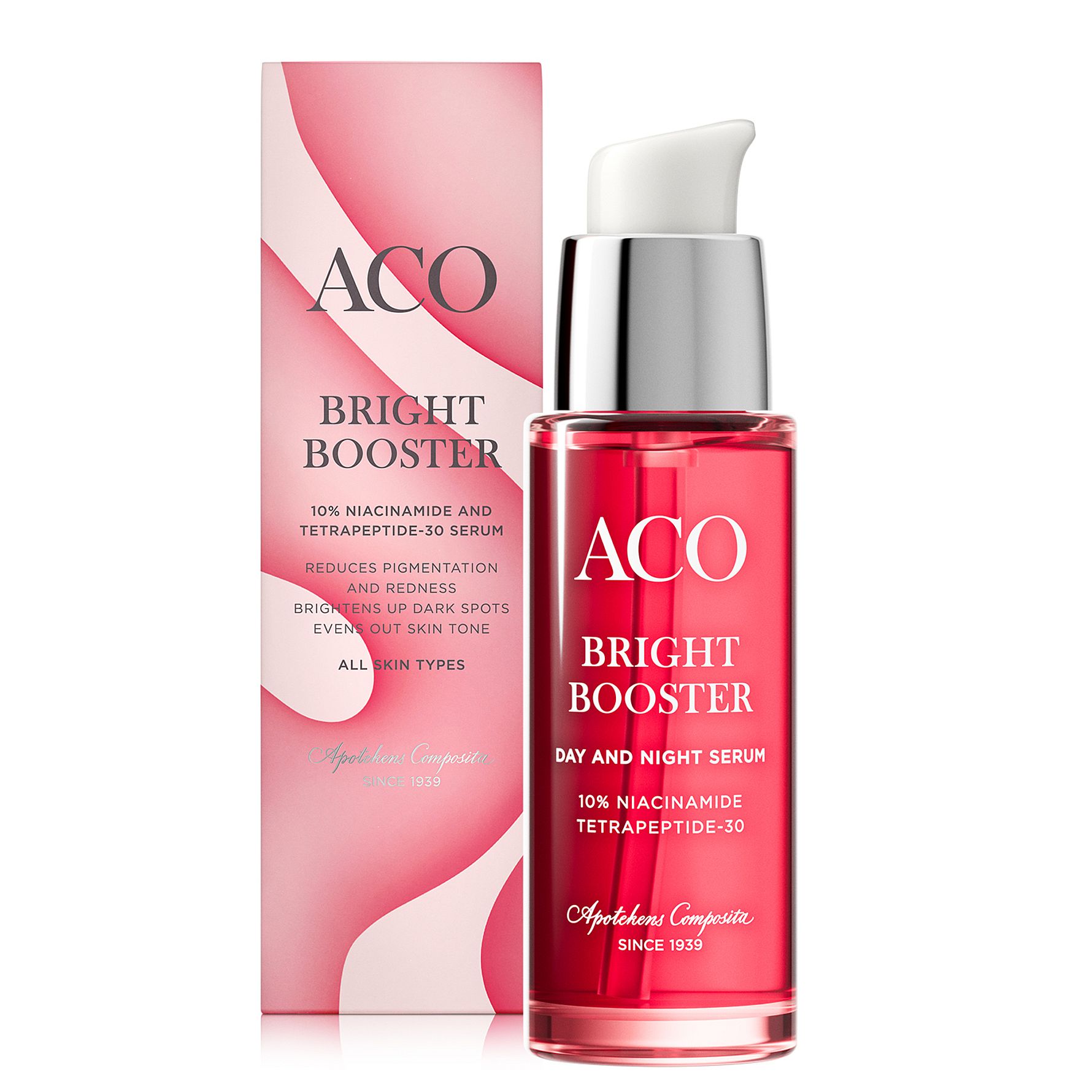 Køb Bright Booster 30 ml fra ACO - Matas