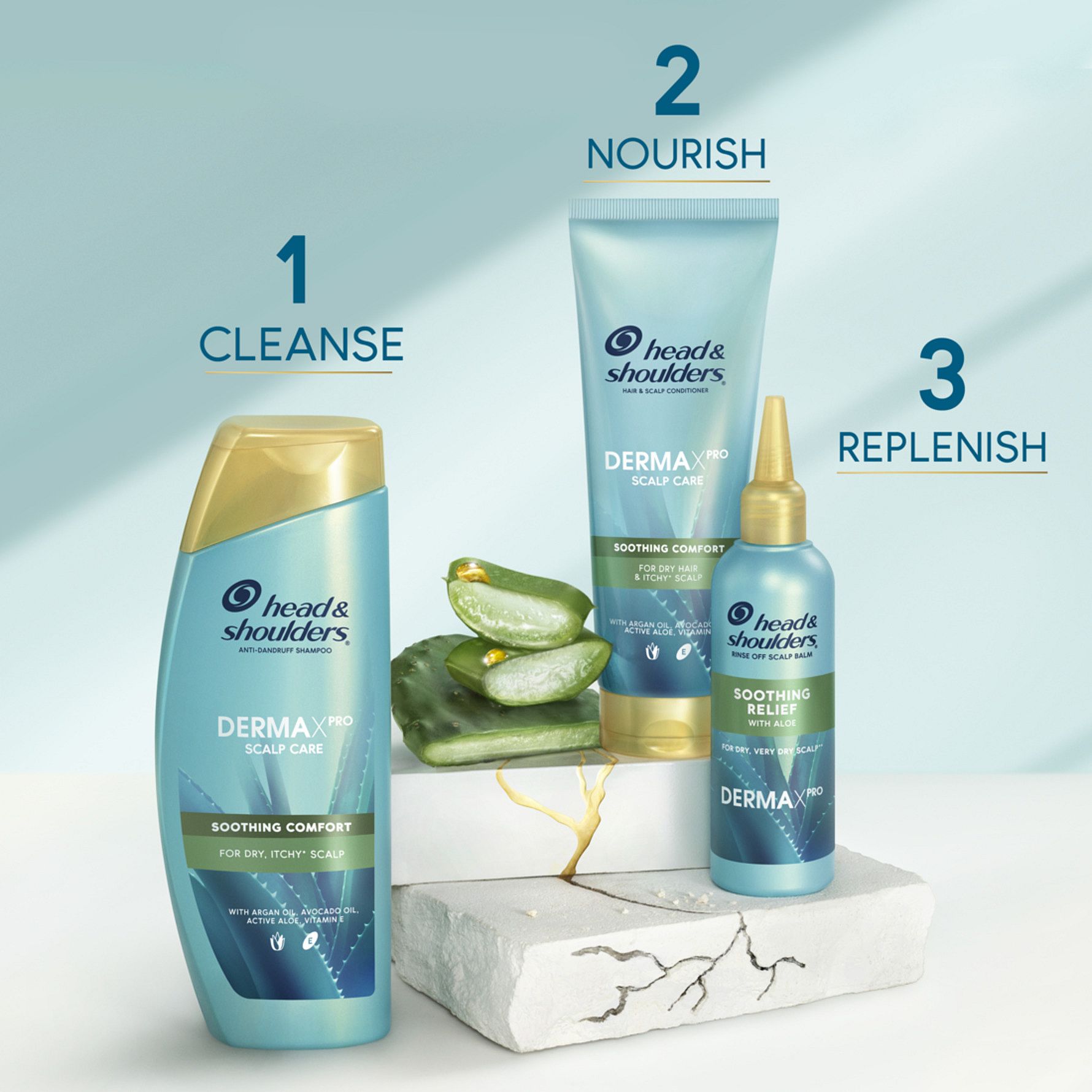 Køb DermaX Pro Soothing Shampoo 250 ml fra Head & Shoulders - Matas