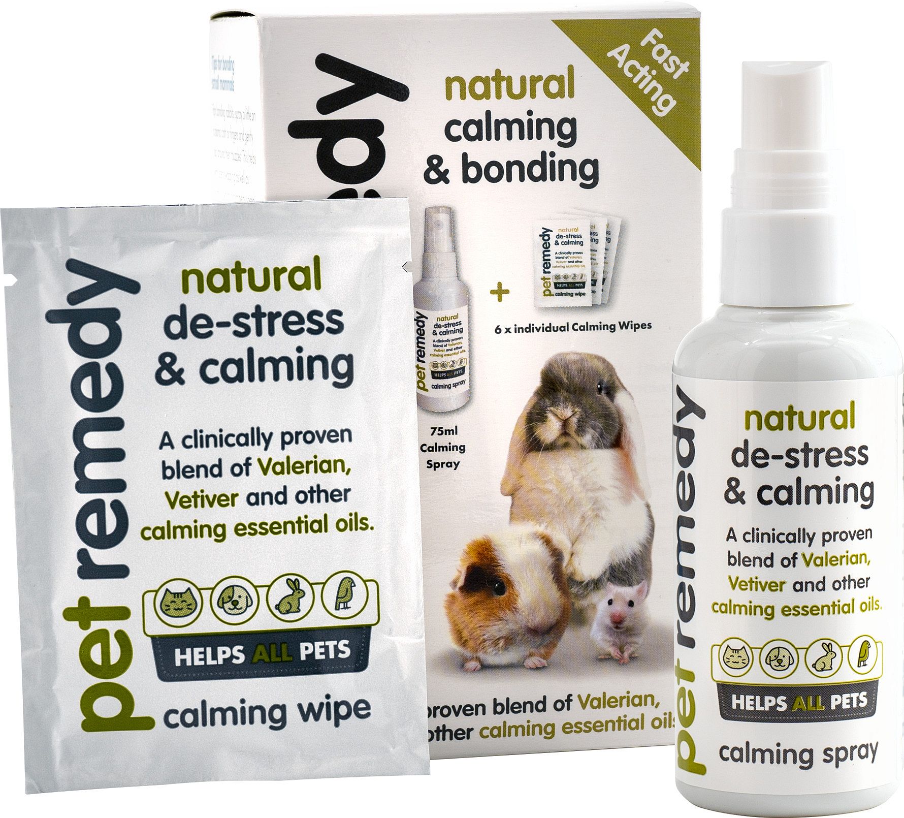 Køb Calming Kit Smådyr fra Pet Remedy - Matas