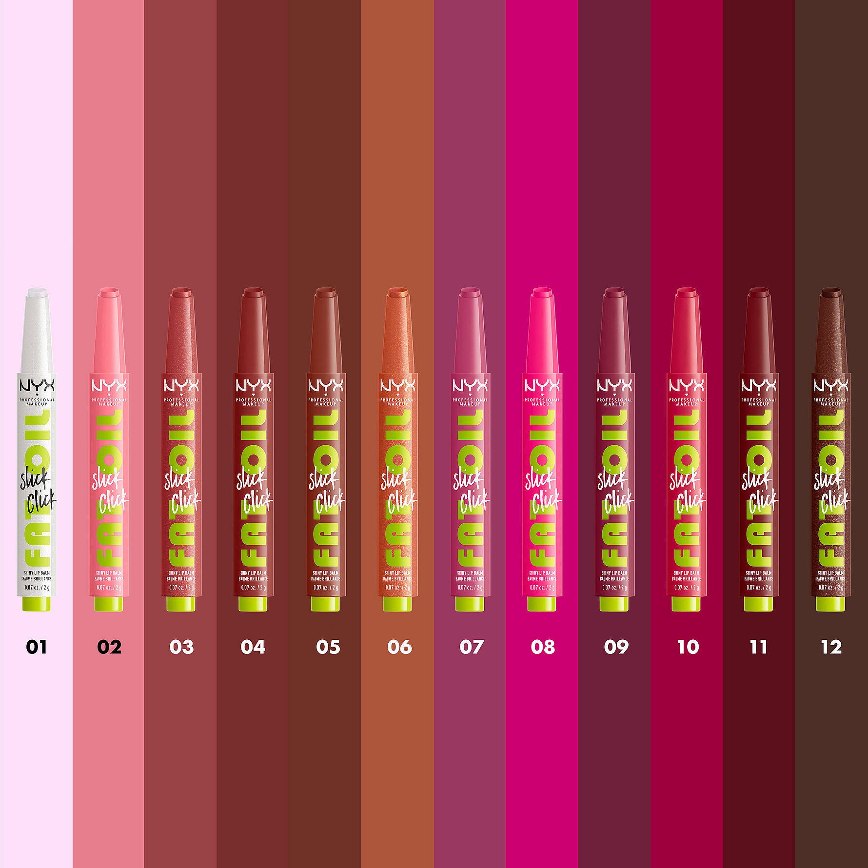 Køb Fat Oil Slick Click That's Major 09 fra NYX PROFESSIONAL MAKEUP - Matas