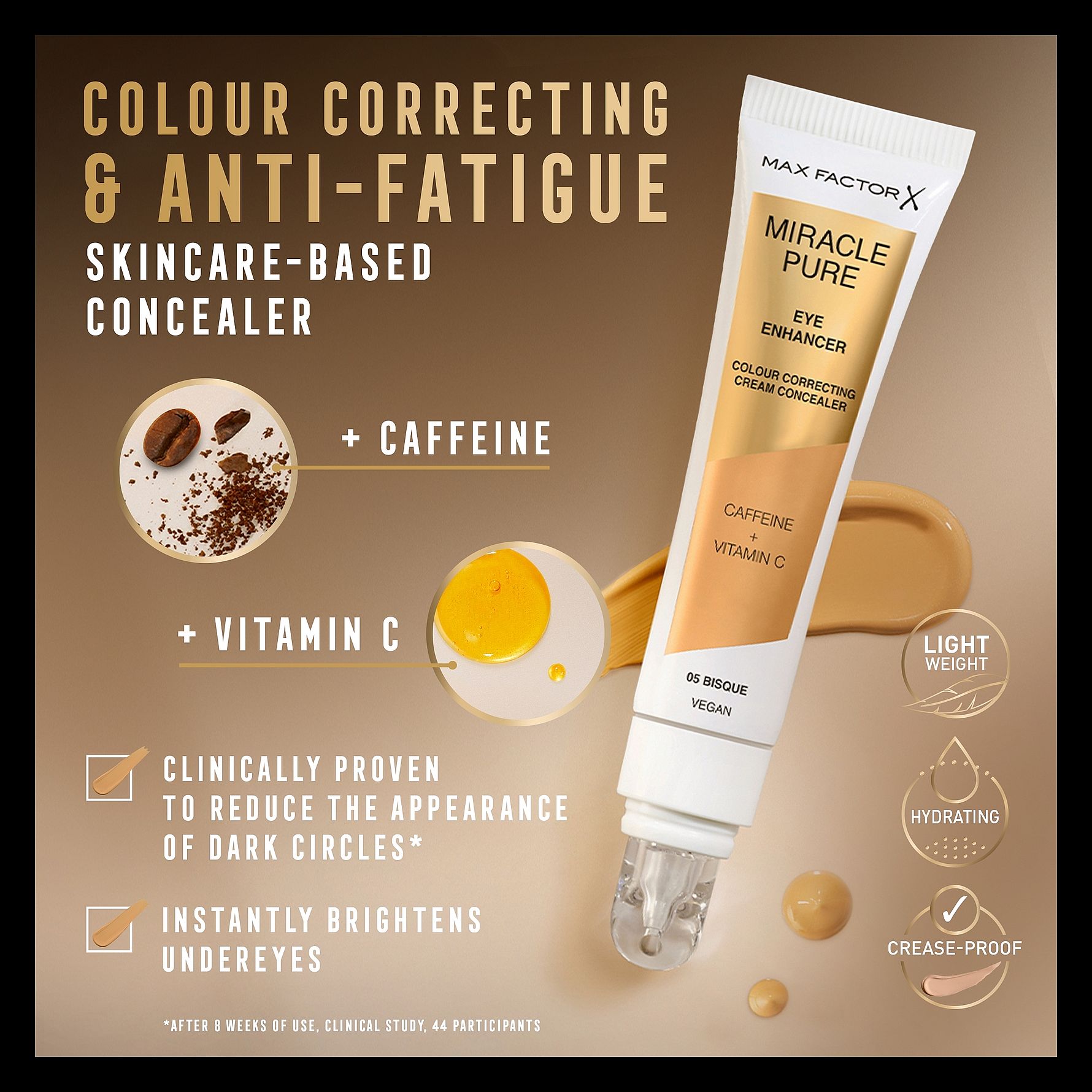 Køb Miracle Pure Eye Enhancer 02 Buff fra Max Factor - Matas