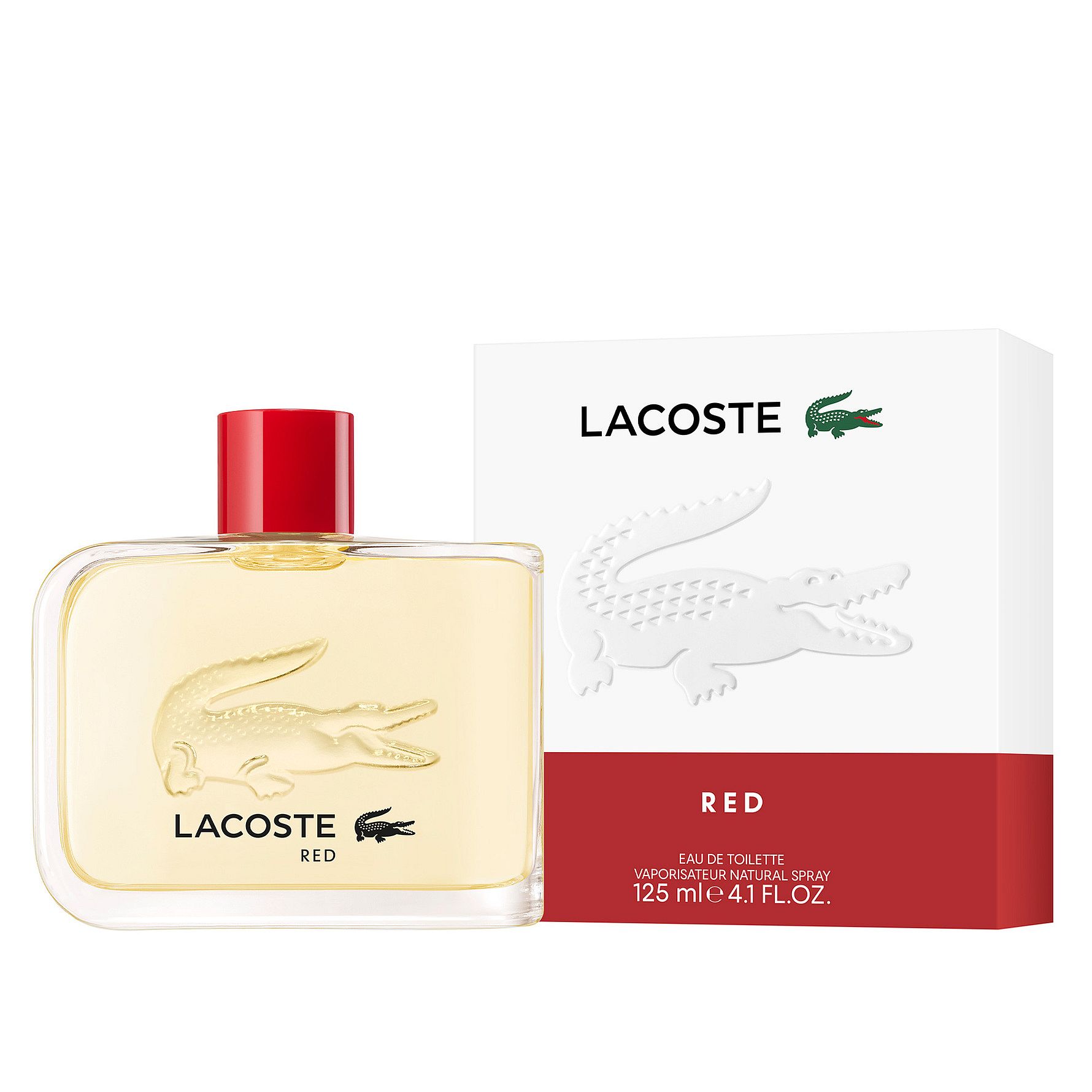 Køb Red Eau de Toilette 125 ml fra Lacoste - Matas