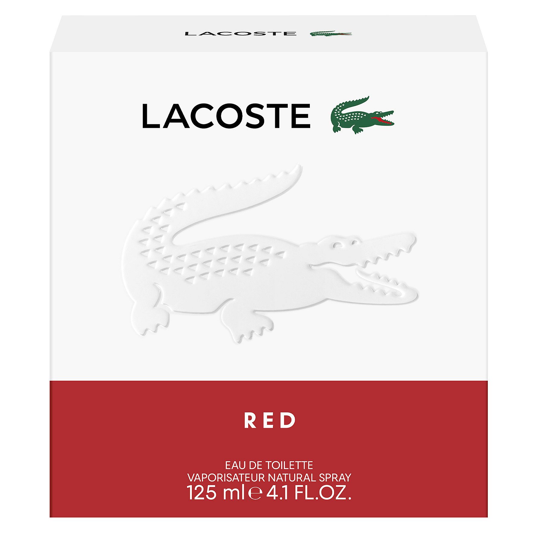 Køb Red Eau de Toilette 125 ml fra Lacoste - Matas