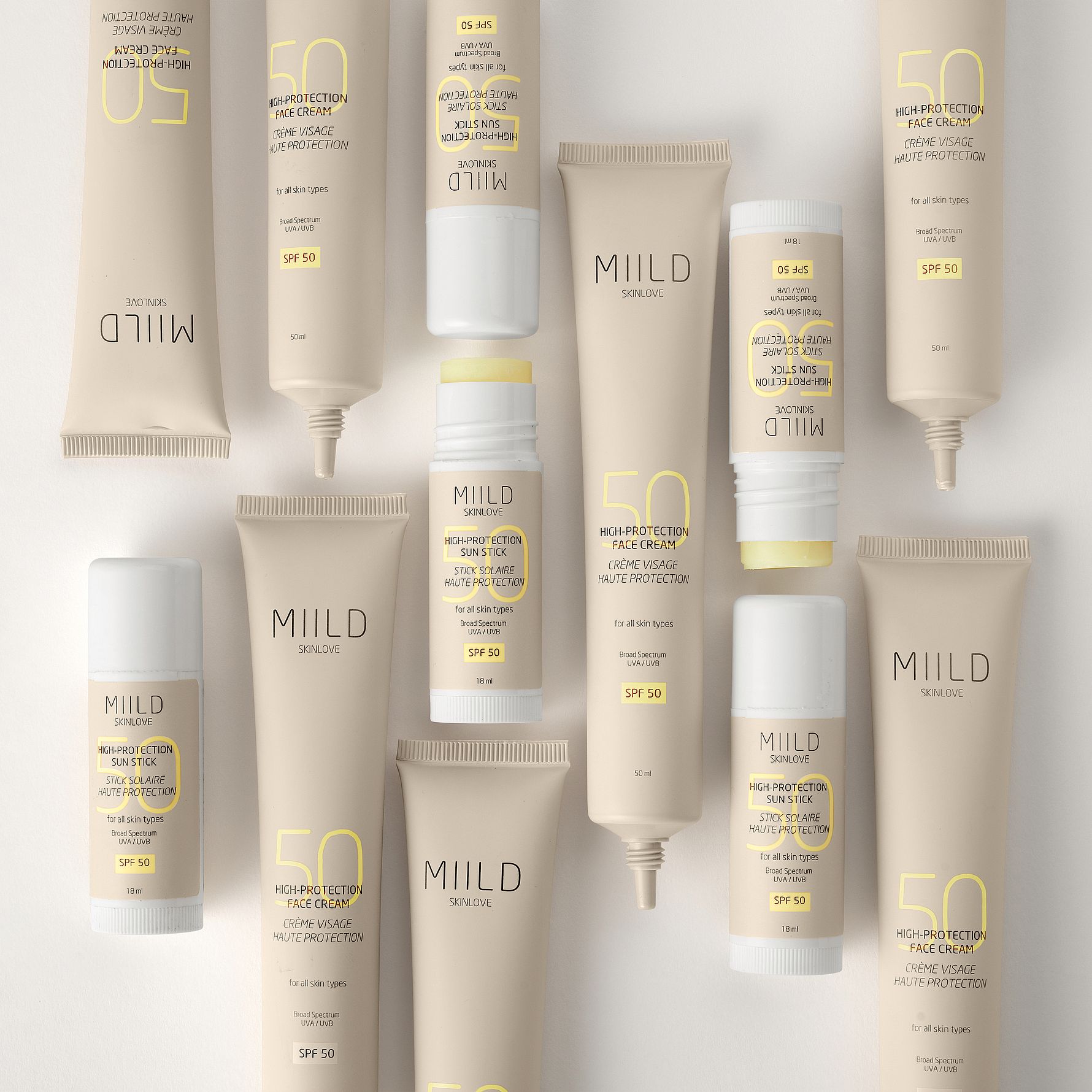 Køb High-Protection Face Cream 50 ml fra MIILD - Matas