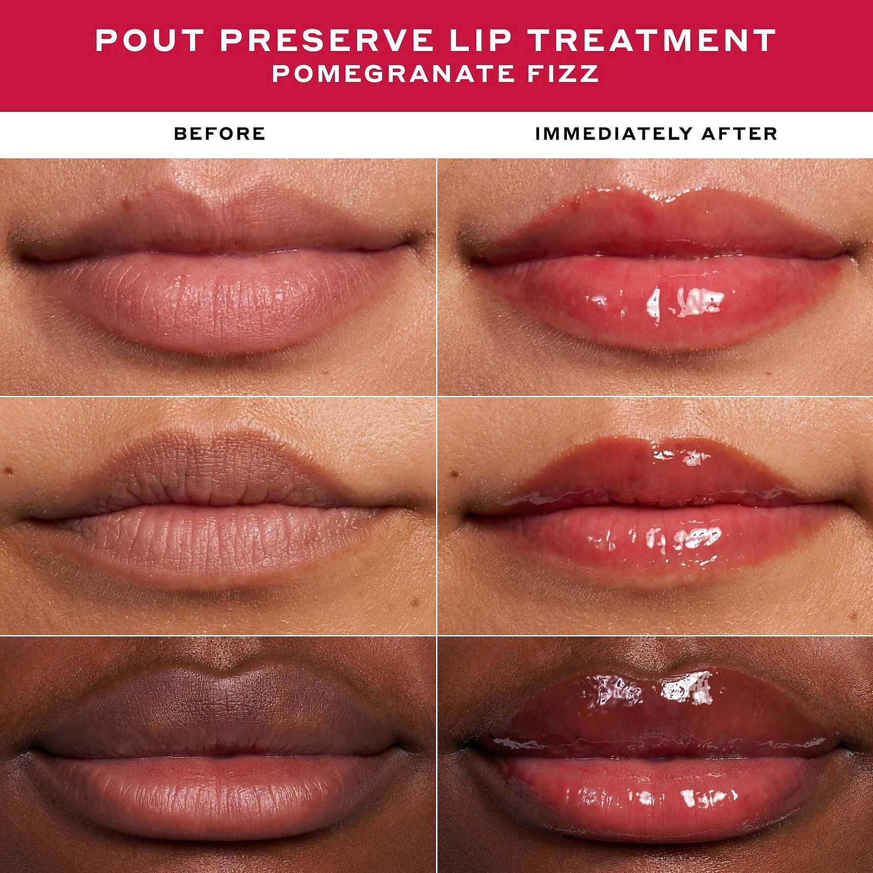 Køb LIP TREATMENT Pout Preserve Pomegranate Fizz fra Ole Henriksen - Matas